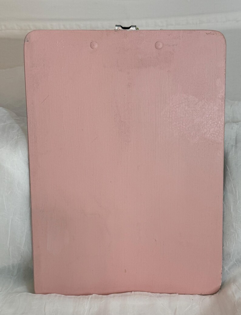 Shabby Chic, French Country Cottage, Pink Decorated Clipboard - Etsy