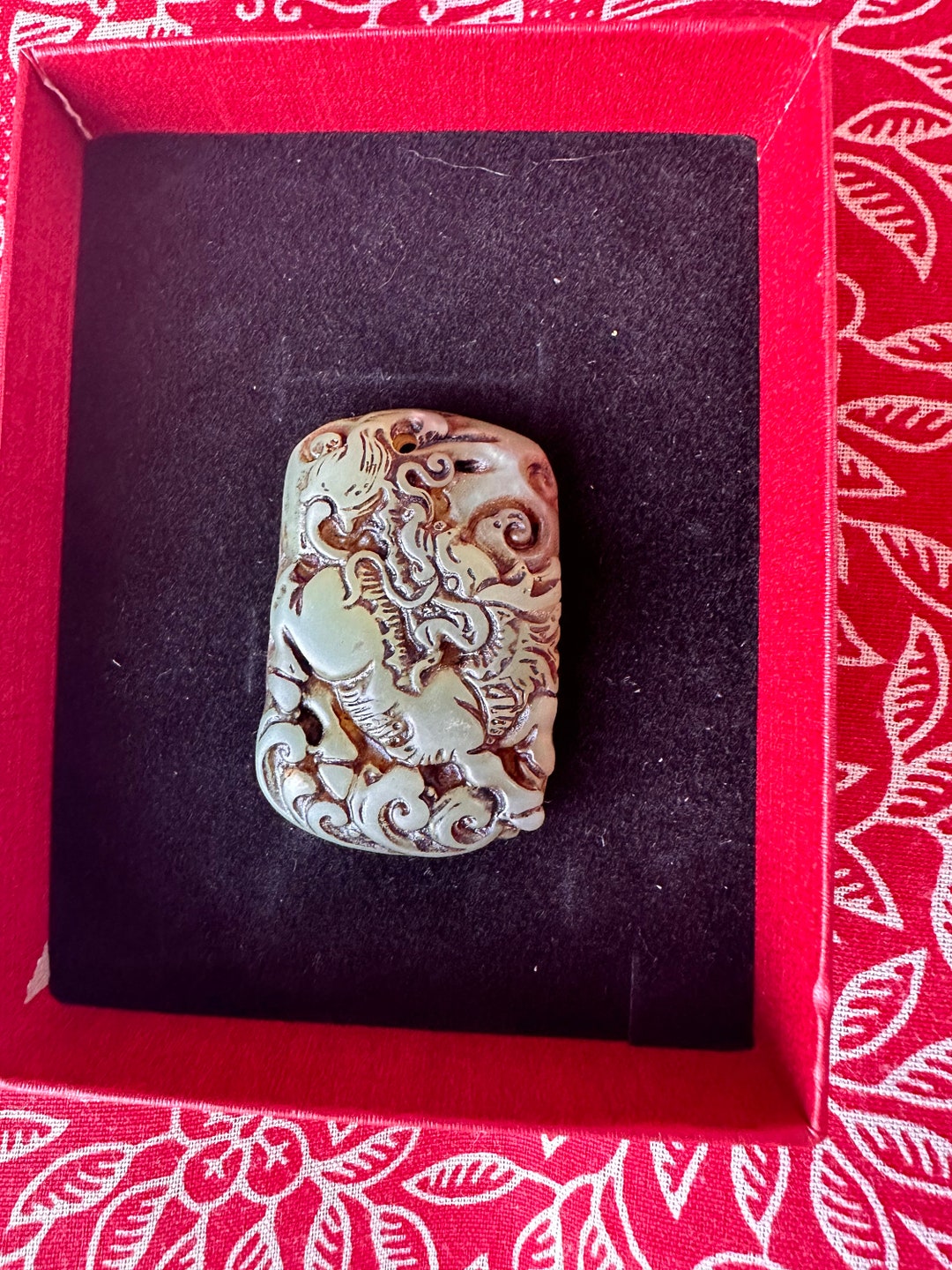Old Rare Luck Power Imperial Handmade Natural Khotanese Jade White ...