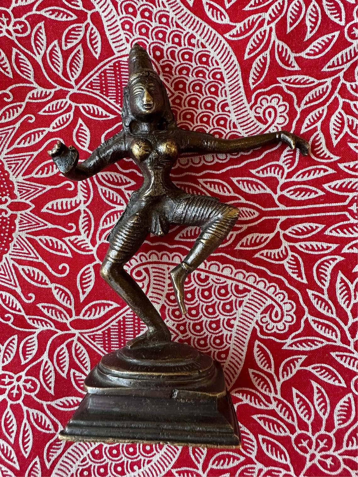 Antique Bronze Dancing Goddess Parvati Hindu Indian - Etsy