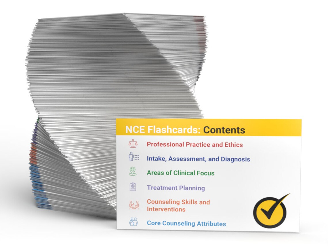 NCE Flashcards: NCE Exam Prep 2024-2025 With Practice Test Questions ...