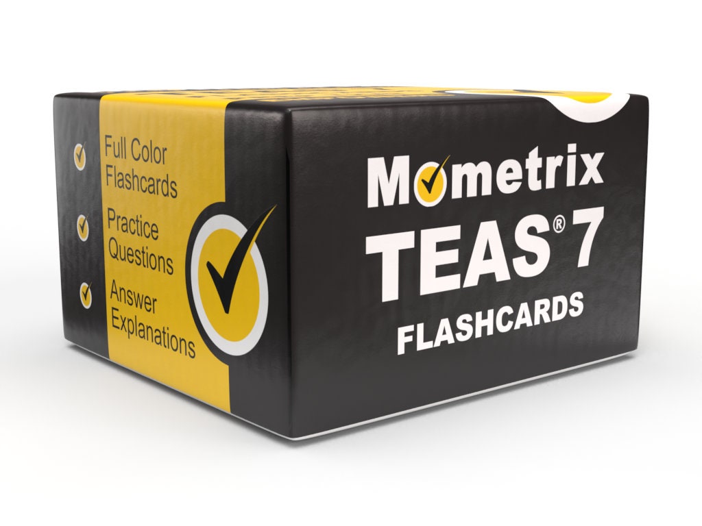 ATI TEAS Test Flashcards: TEAS 7 Exam Flash Cards 2024-2025 With ...