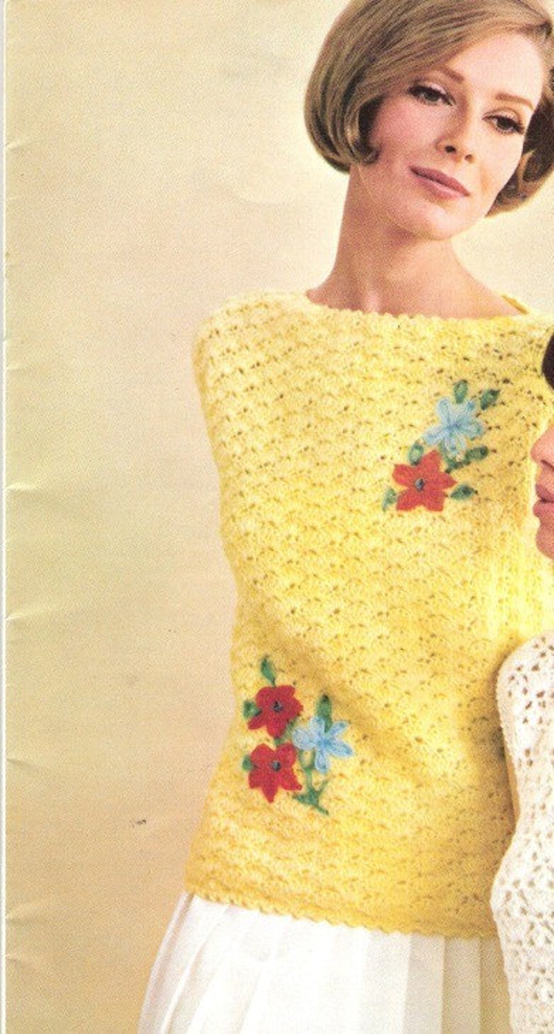 TOP Crochet Long Shell Top Pattern - Etsy