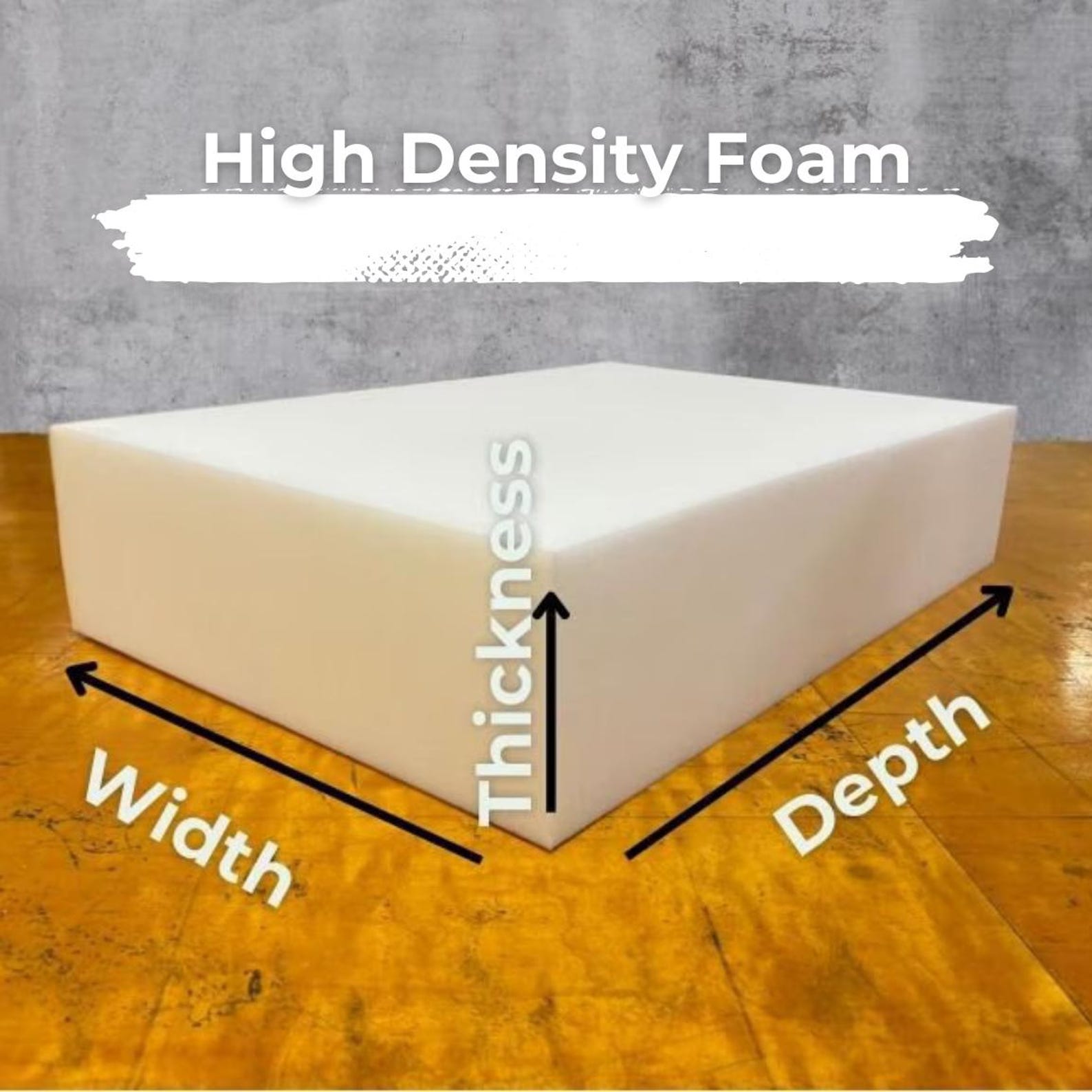 Foam Cushion Inserts Upholstery Foam Replacement Cushions Custom ...