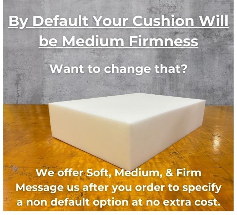 Foam Cushion Inserts Upholstery Foam Replacement Cushions Custom ...