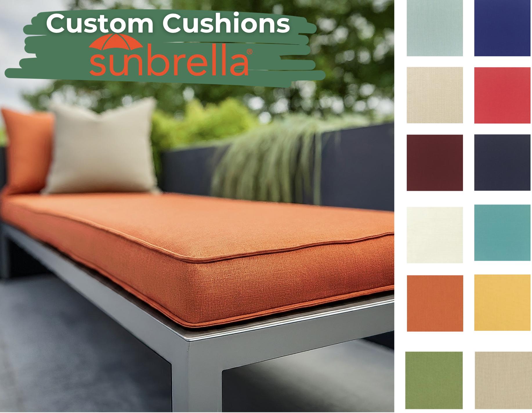 Custom Outdoor Cushion | Custom Patio Cushion | Outdoor Cushions ...