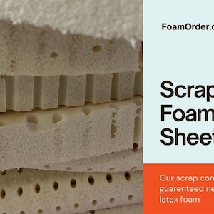 Organic Foam | Latex Scrap | Rubber Foam | Natural Foam | DIY Foam ...