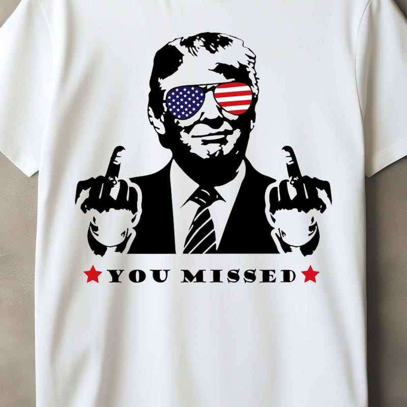 Trump Middle Finger - Etsy