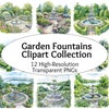 16 Compost Heap Clipart Watercolor, PNG, SVG, JPG, Eco-friendly, Garden ...