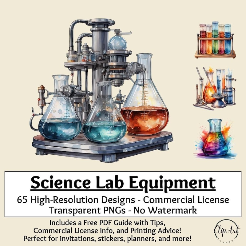 Mad Scientist Clipart - Etsy