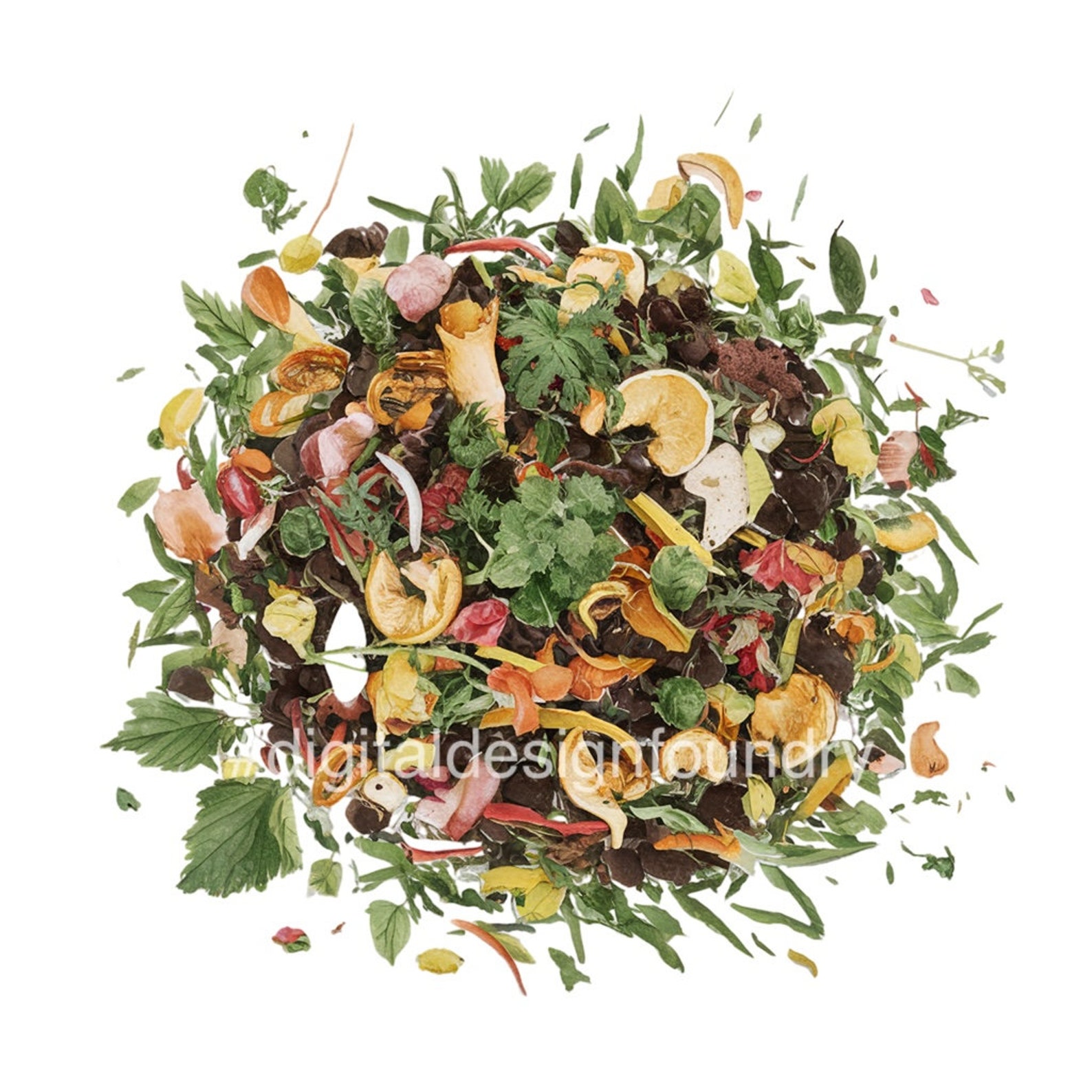 16 Compost Heap Clipart Watercolor, PNG, SVG, JPG, Eco-friendly, Garden ...