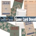 Vintage Game Card Digital Download, Printable Bingo & Lotto Ephemera ...