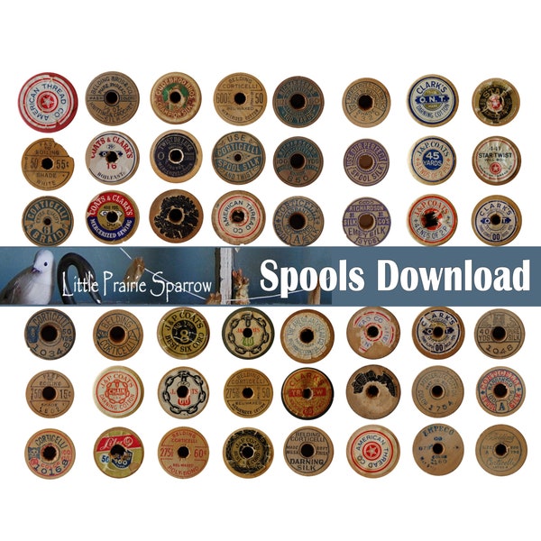 Spools of Thread - Etsy