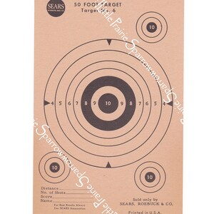 Vintage Target Practice Digital Download, Printable Hunting Ephemera ...