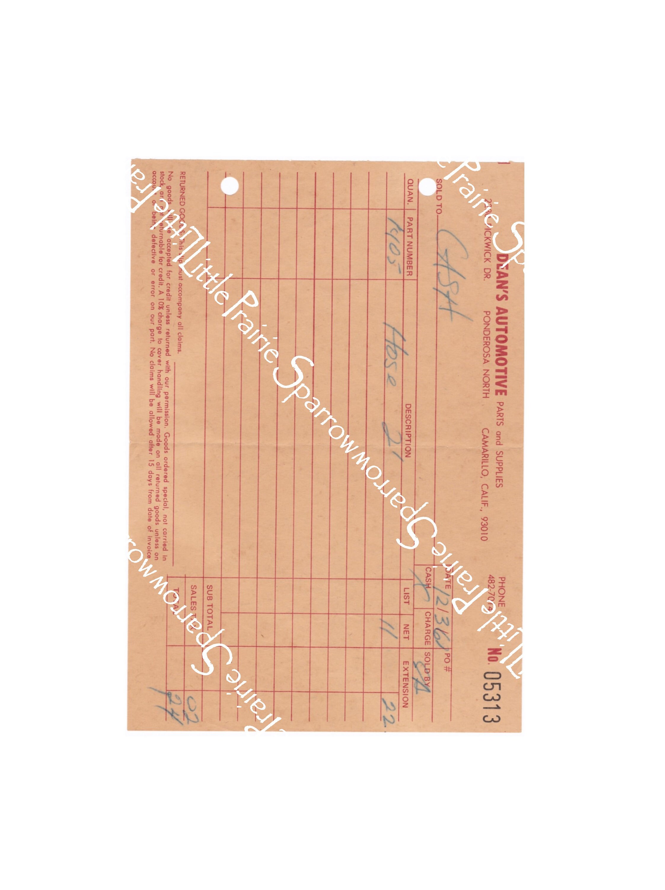 Vintage Receipts Digital Download, Printable Ephemera Collage Sheets ...