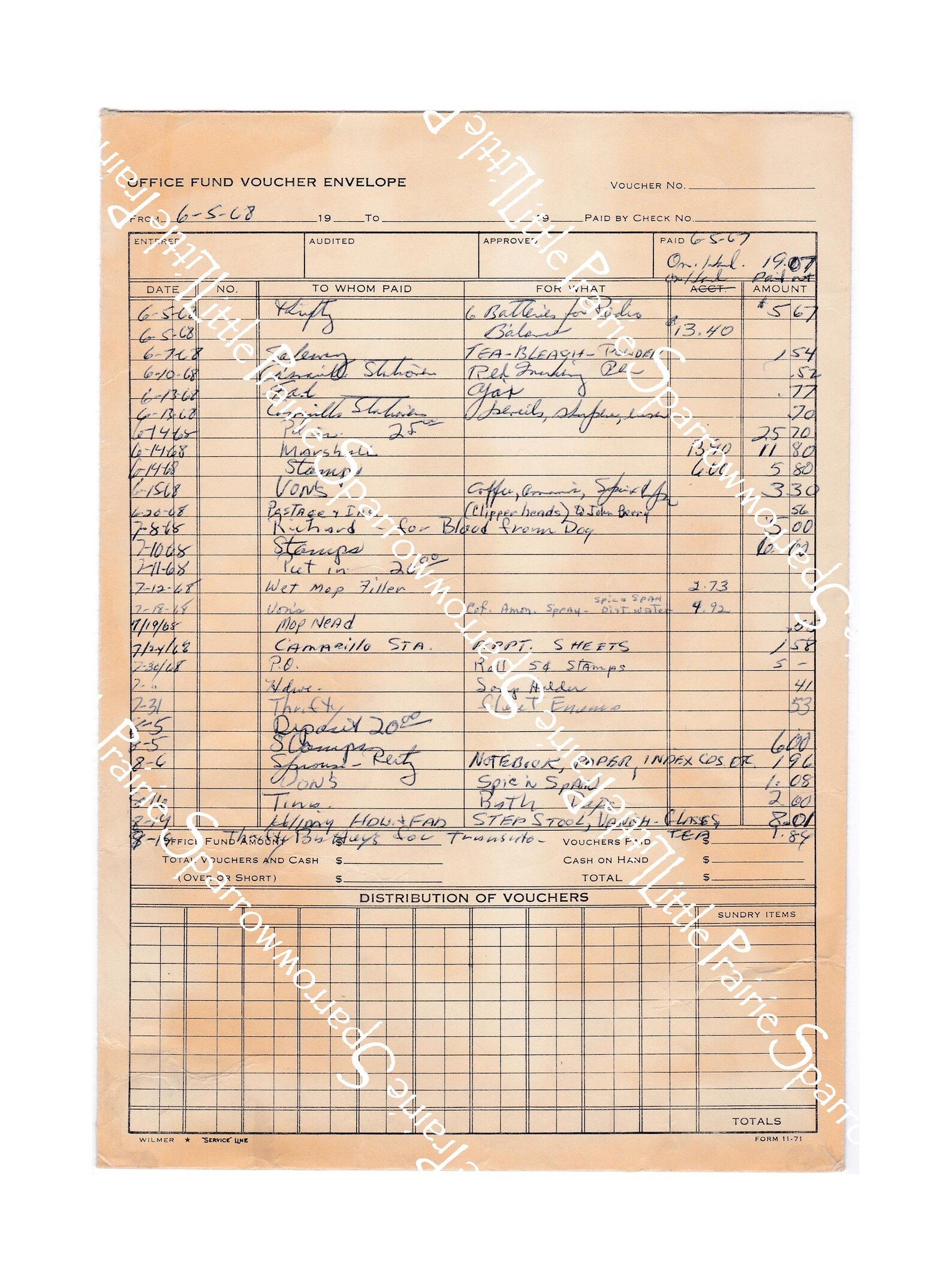 Vintage Receipts Digital Download Printable Ephemera Collage - Etsy