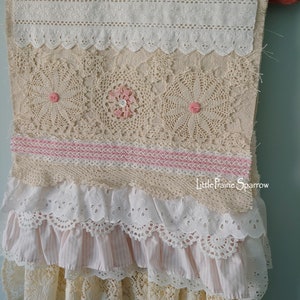 Shabby Chic Table Runner for Wedding Prop, Cake Table, Pink Holiday ...
