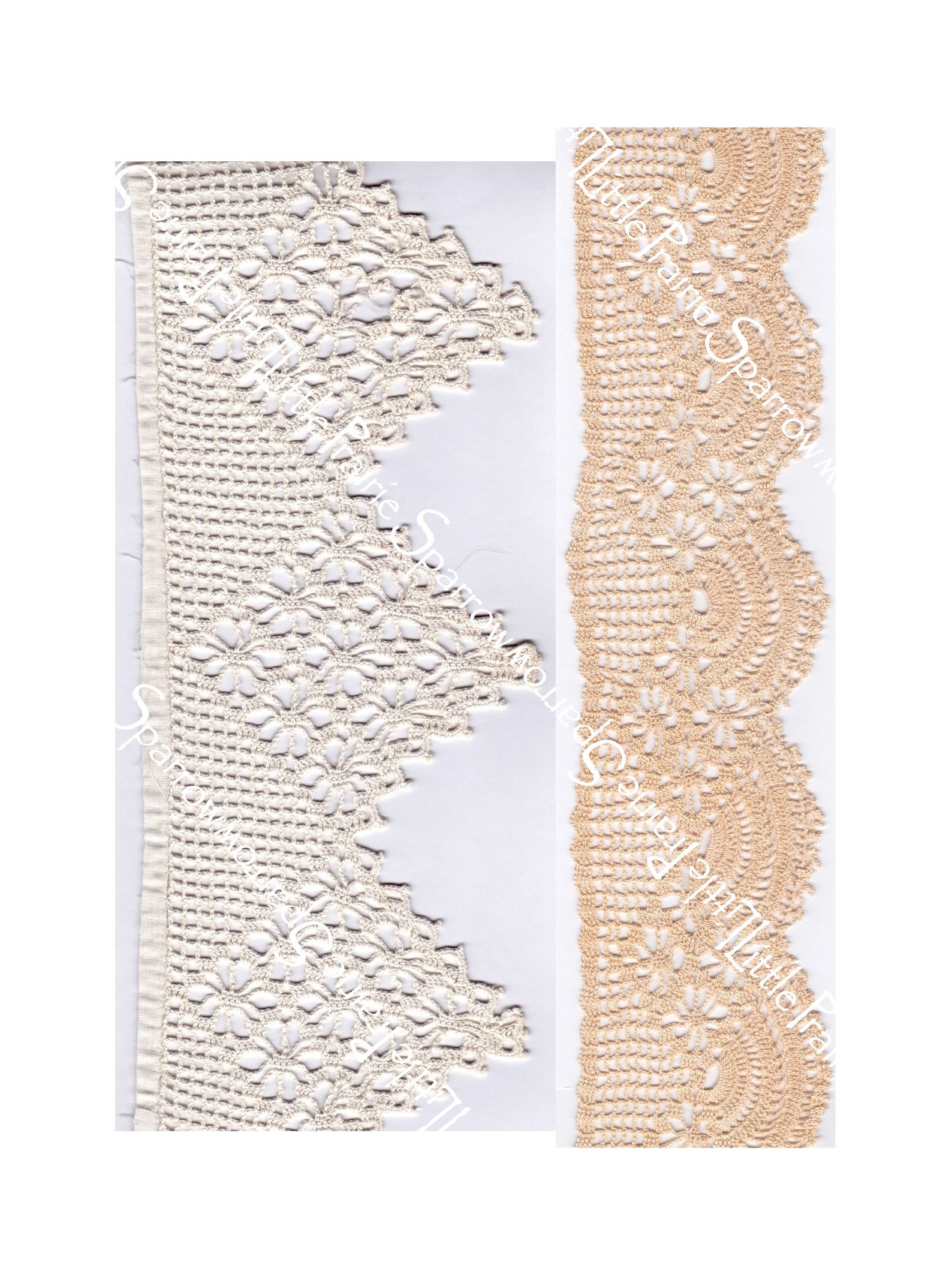 Digital Printable Vintage Lace Collage Pack, Junk Journal Vintage Lace ...