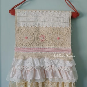 Shabby Chic Table Runner for Wedding Prop, Cake Table, Pink Holiday ...