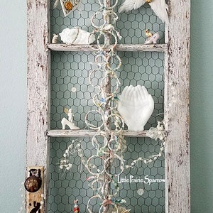 Fabric Garland Tattered Banner for Shabby Farmhouse Decor, Christmas ...