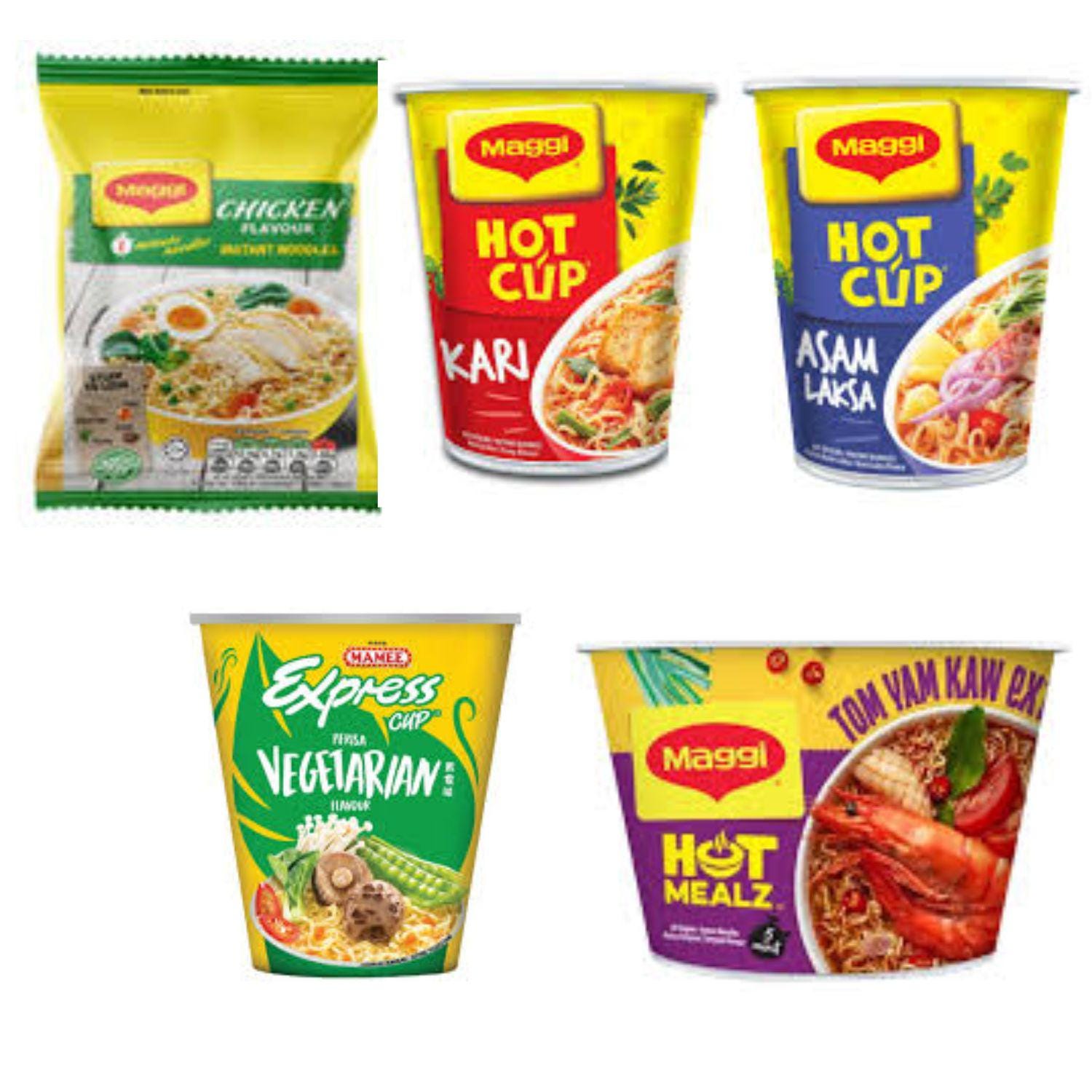 Malaysian Famous Noodle Mix 10 Flavour - Etsy