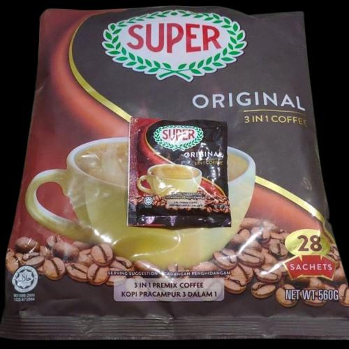 Super Original 3-in-1 Instant Coffee (3 Packs) - Etsy