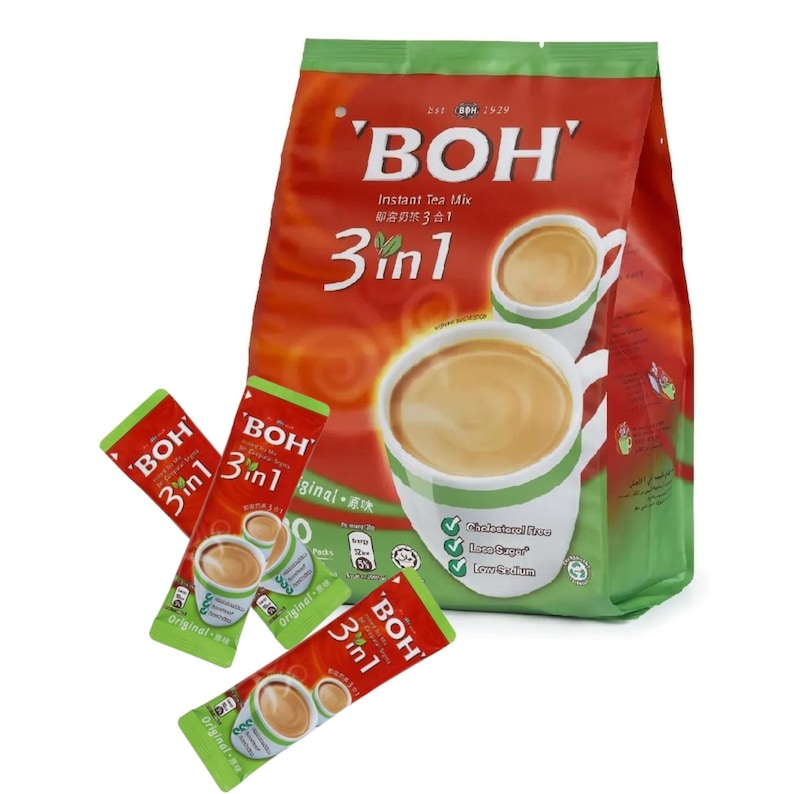 Boh Instant Tea Mix 3 in 1 Original 2 Packs X 30 Sachets X 20g - Etsy