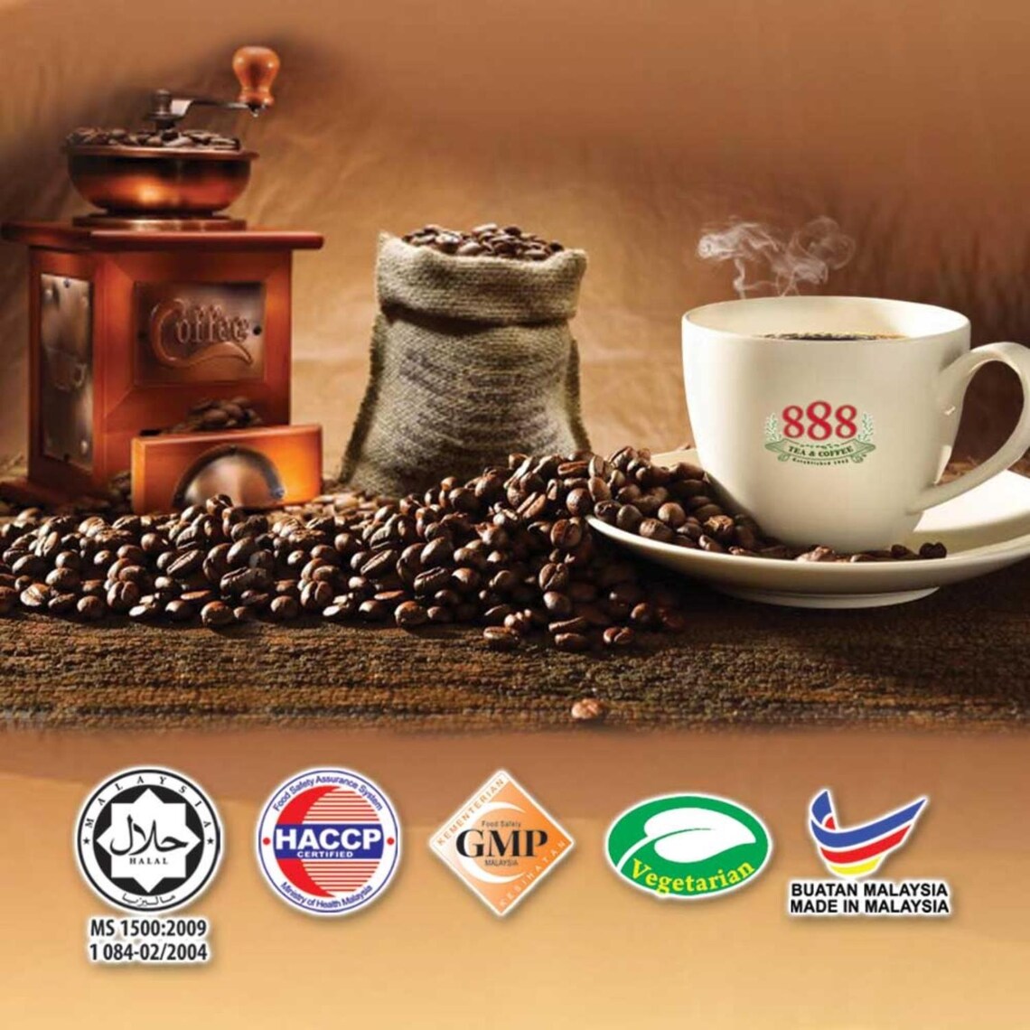 888 Instant Coffee Premix ( 2 Packs X 20 Sachets X 10g ) Coffee 0 - Etsy