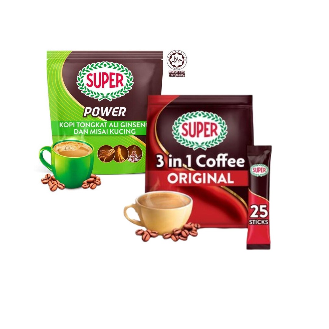 1 Pack Super Pwer 6in1 Tongkat Ali Misai Kucing + 1 Pack Super Original ...