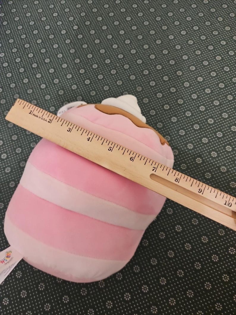 Original Squishmallows 8" Shelly the Strawberry Pancake Stack - Etsy