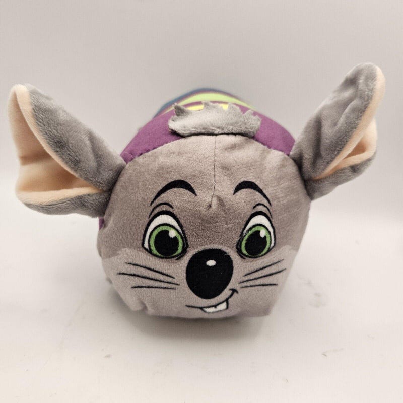 Chuck E. Cheese Plush Toys - Etsy