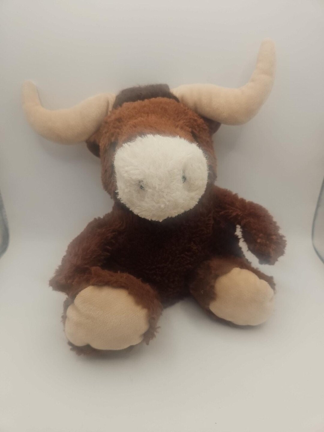 Longhorn Puppet Plush Stuffed Cow Bull Cracker Barrel 9" - Etsy