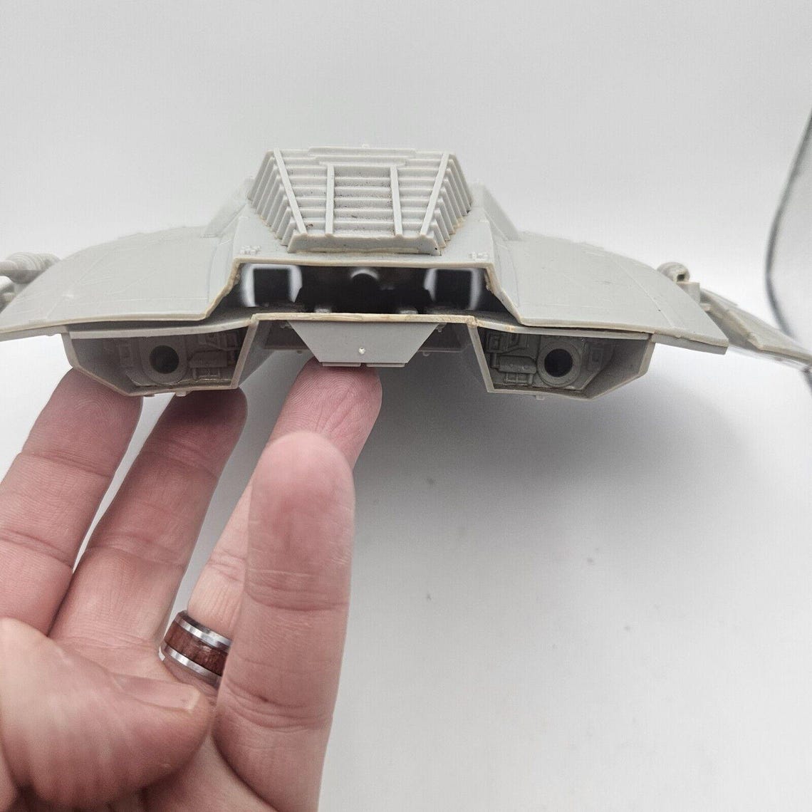 Rare Revell Battlestar Galactica Cylon Raider 85-3616 Plastic Model Kit ...