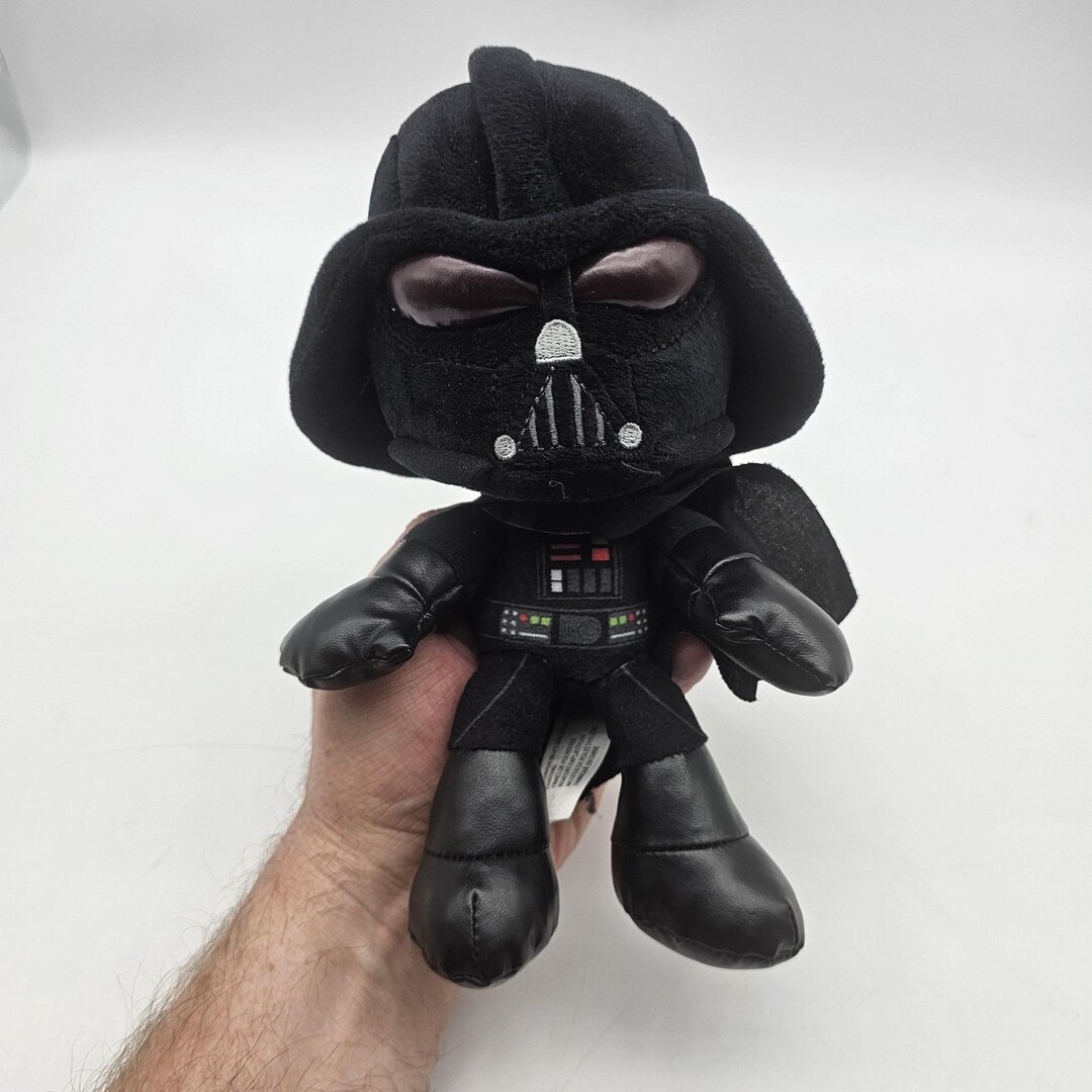 Mattel Star Wars Darth Vader Plush Stuffed Toy Small Black Figure Soft ...