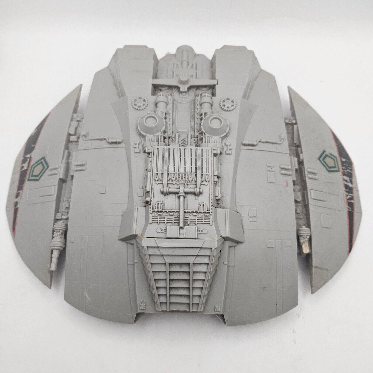Rare Revell Battlestar Galactica Cylon Raider 85-3616 Plastic Model Kit ...