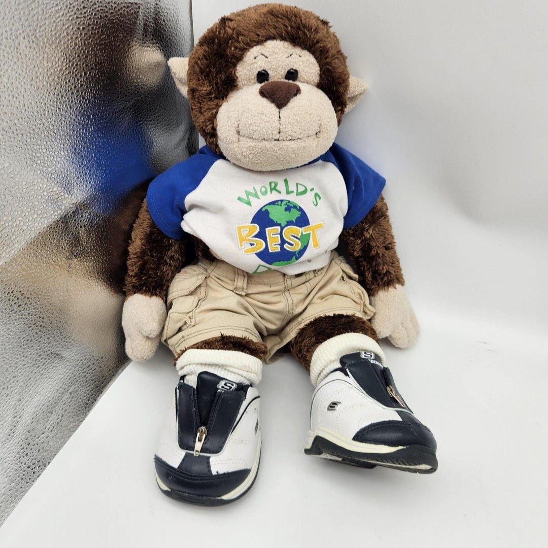 Build a Bear Plush Monkey Stuffed 18