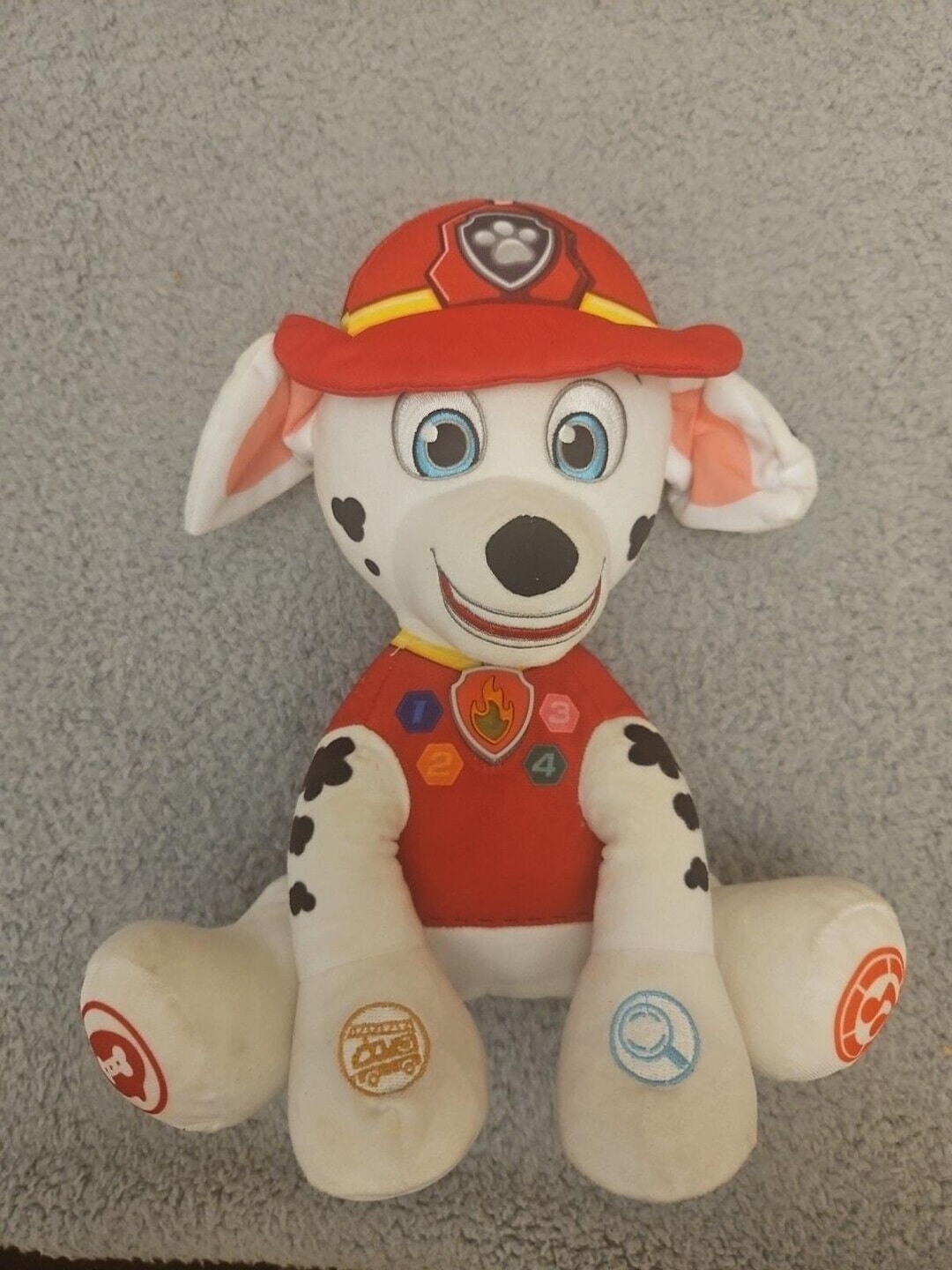 Vtech Talking Interactive Paw Patrol Marshall Read to Me Plush Toy - Etsy