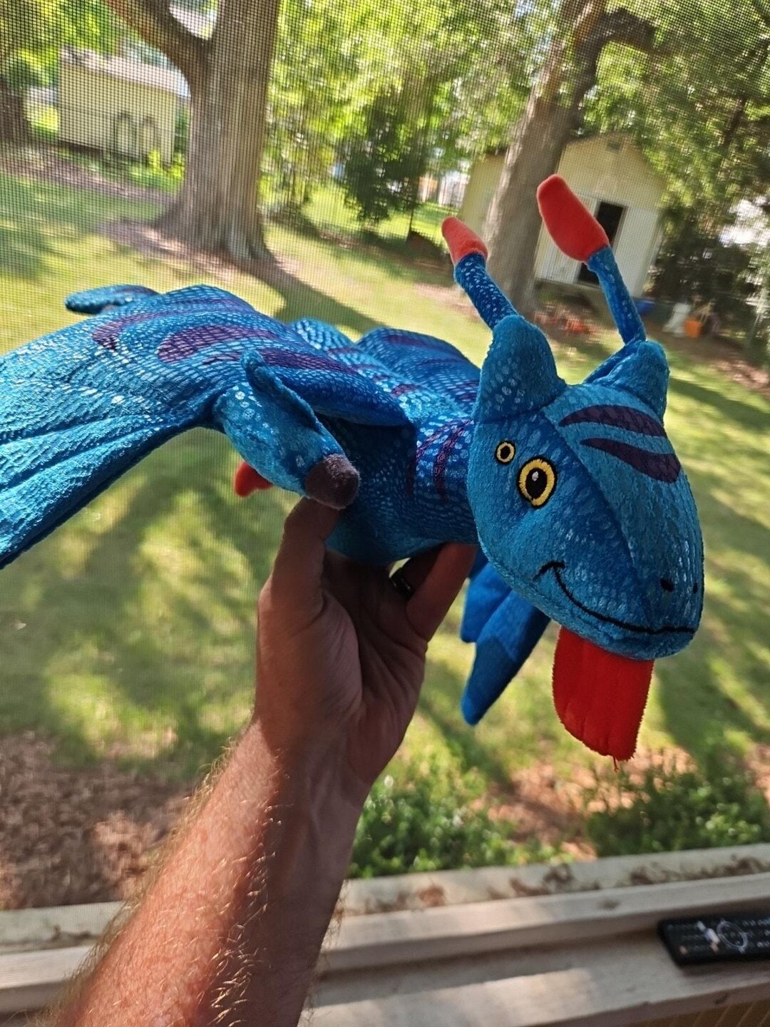 Disney Parks Banshee Pandora World Avatar Blue Dragon Plush Toy Stuffed ...
