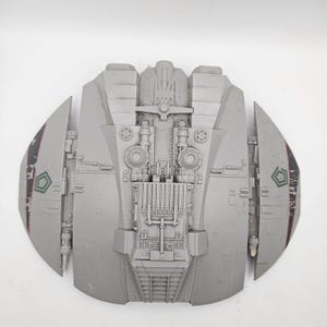 Rare Revell Battlestar Galactica Cylon Raider 85-3616 Plastic Model Kit ...
