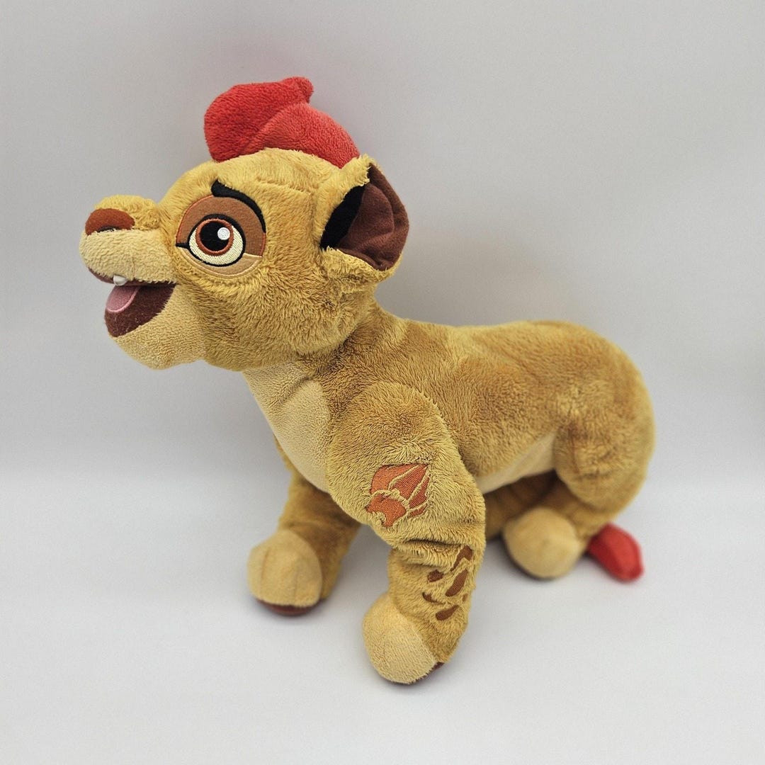 Disney Parks the Lion Guard Kion Plush 16" Stuffed Animal Lion King ...