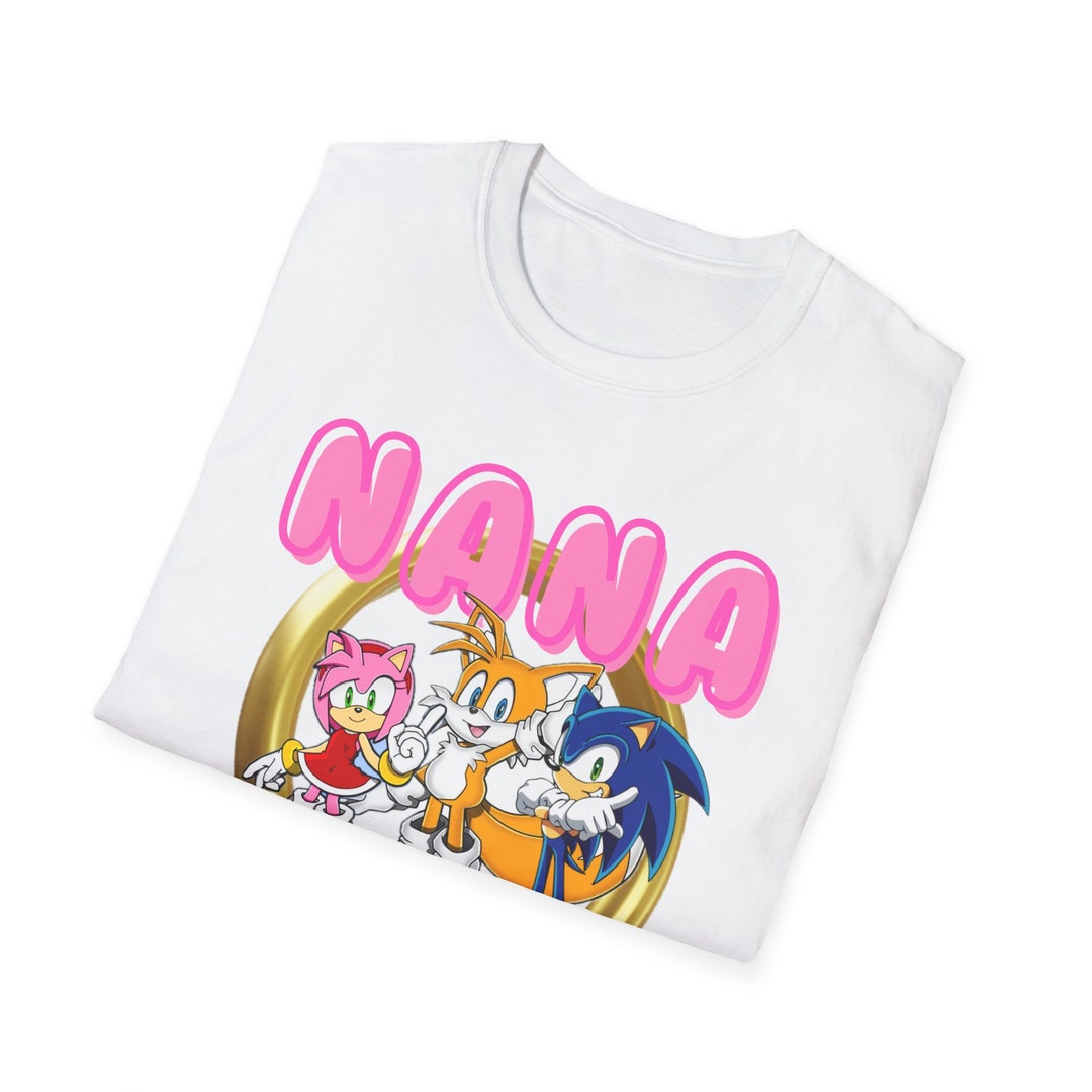 Sonic, Tails & Amy Rose Custom Grandma Unisex Softstyle T-shirt - Etsy