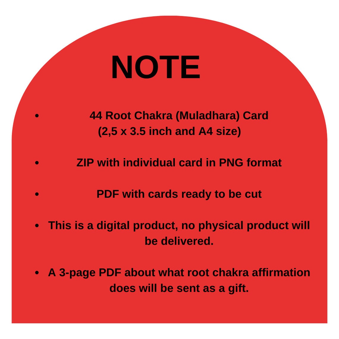 Chakra Affirmation Cards, Printable, Instant Download, PNG, JPG ...