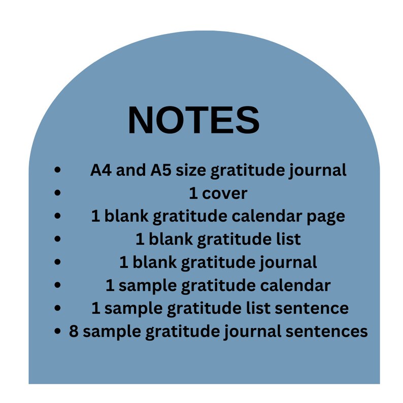 30 Days of Gratitude Printable Template, Daily Gratitude Journal ...