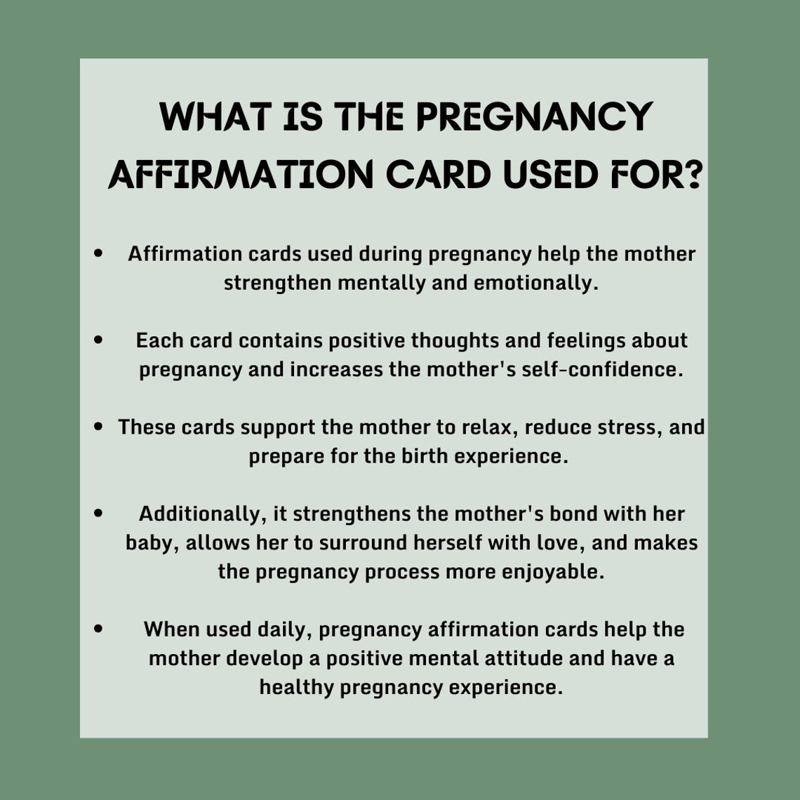 103 Minimal Birth Affirmation Printable Cards | Positive Birth Quotes ...