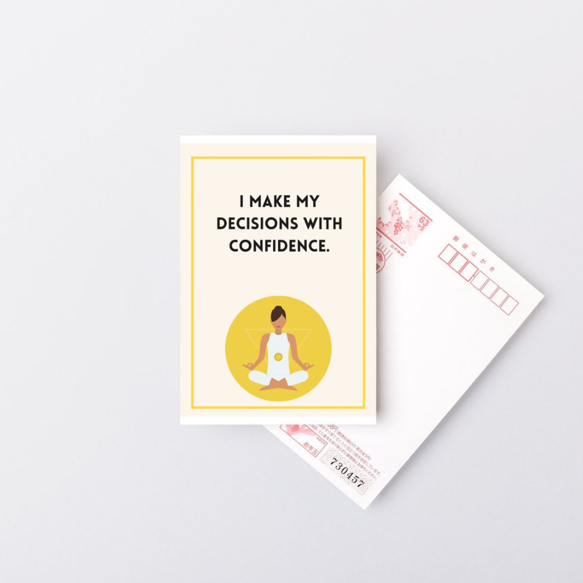 Solar Plexus Chakra Affirmation Cards, Affirmation Cards Digital ...