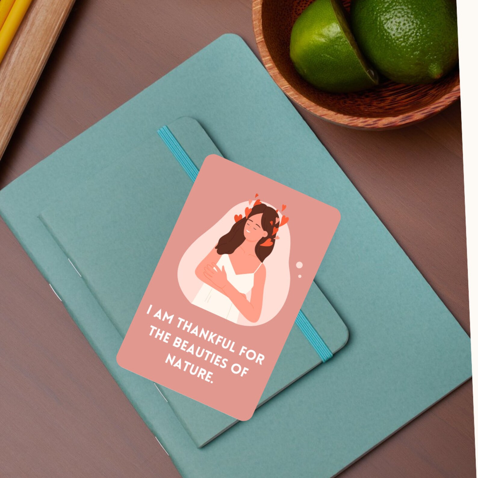 30 Daily Gratitude Affirmation Cards Digital Download, Positive ...