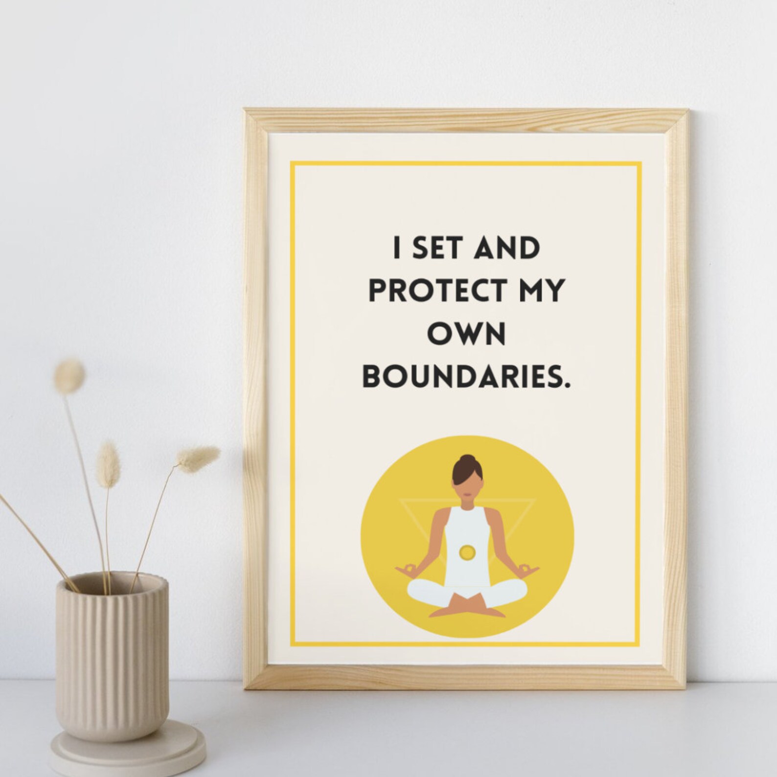 Solar Plexus Chakra Affirmation Cards, Affirmation Cards Digital ...