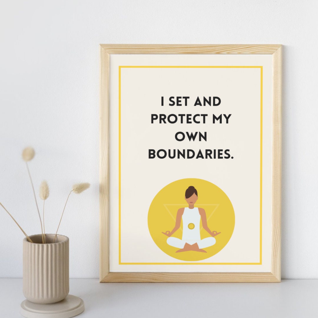Solar Plexus Chakra Affirmation Cards, Affirmation Cards Digital ...
