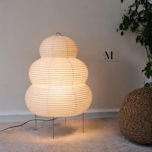 Rice Paper Lamp - Etsy
