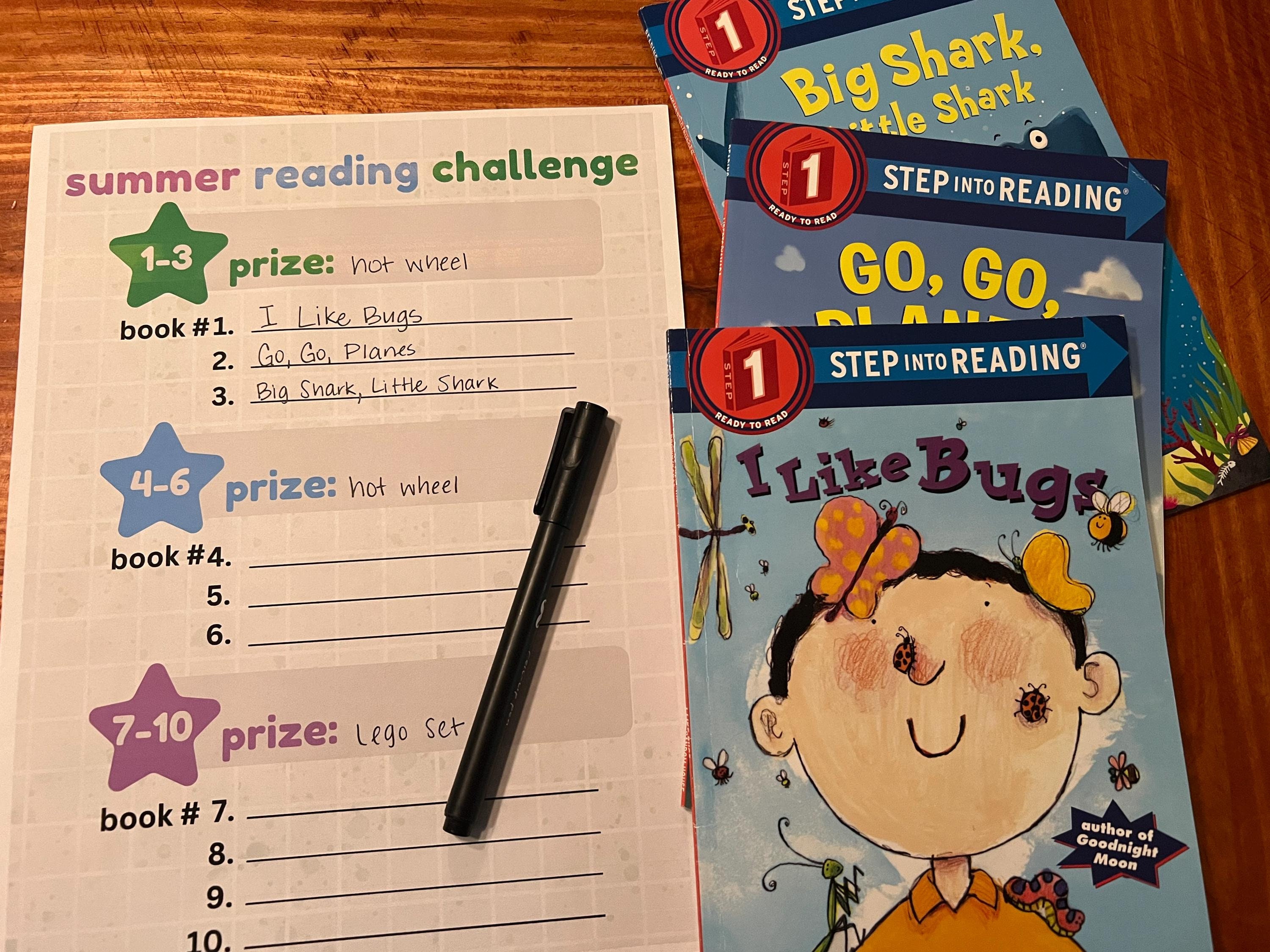 Printable Kid's Reading Challenge Charts All 4 Seasons - Etsy