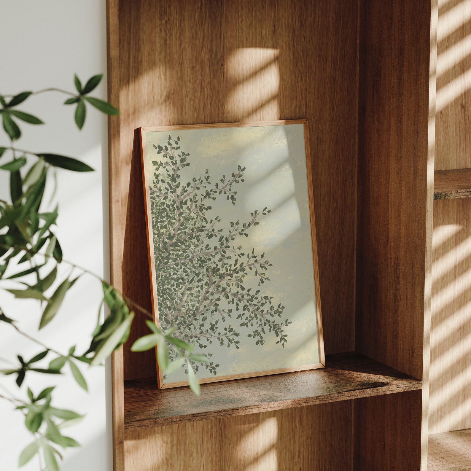 Delicate Branches, Textured Fine Art Print of Original Taelyn K Crosby ...